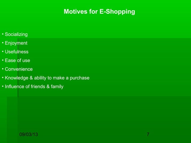 Understanding with e consumer | PPT