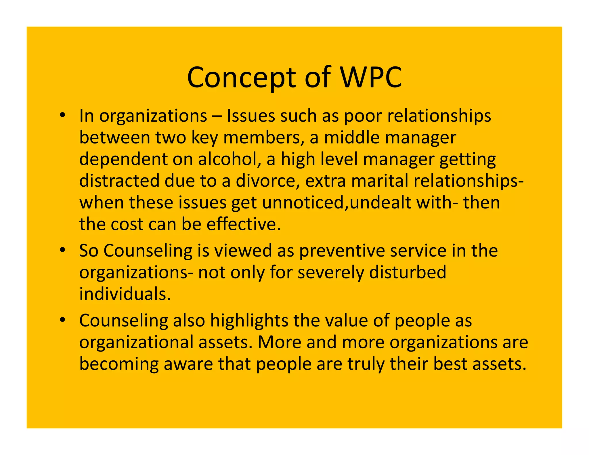 Understanding workplace counselling | PDF