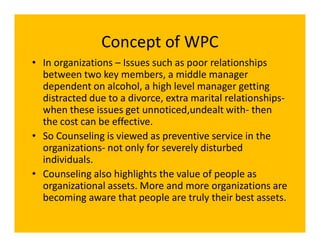 Understanding workplace counselling | PDF