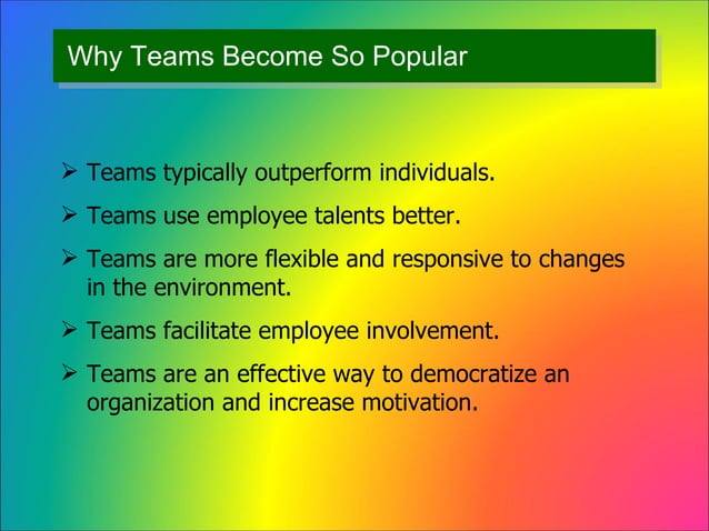 Understanding Work Teams rev1 | PPT | Free Download
