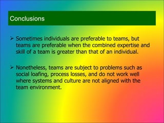 Understanding Work Teams rev1 | PPT