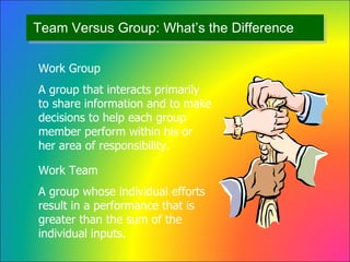 Understanding Work Teams rev1 | PPT