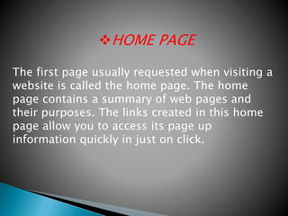 Understanding world wide web and the internet | PPTX