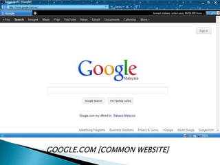 Understanding world wide web and the internet | PPTX