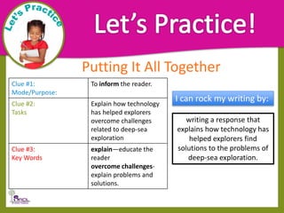 Understanding writing prompts | PPTX