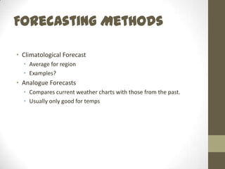 Understanding Written Weather Reports | PPTX | Weather | Science