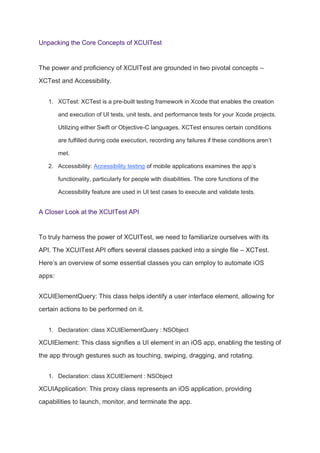 Understanding XCUITest Framework Your Guide to Efficient iOS Testing.pdf