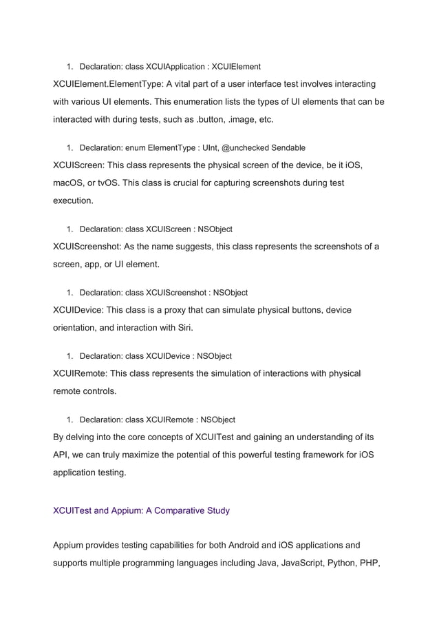 Understanding XCUITest Framework Your Guide to Efficient iOS Testing.pdf