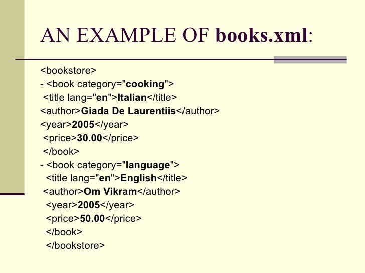 Understanding Xml Dom