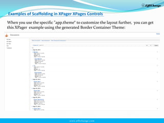 The EffiChange XPager Suite: Understanding XPages Scaffolding | PDF ...