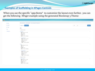 The EffiChange XPager Suite: Understanding XPages Scaffolding | PDF ...