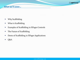 The EffiChange XPager Suite: Understanding XPages Scaffolding | PDF ...