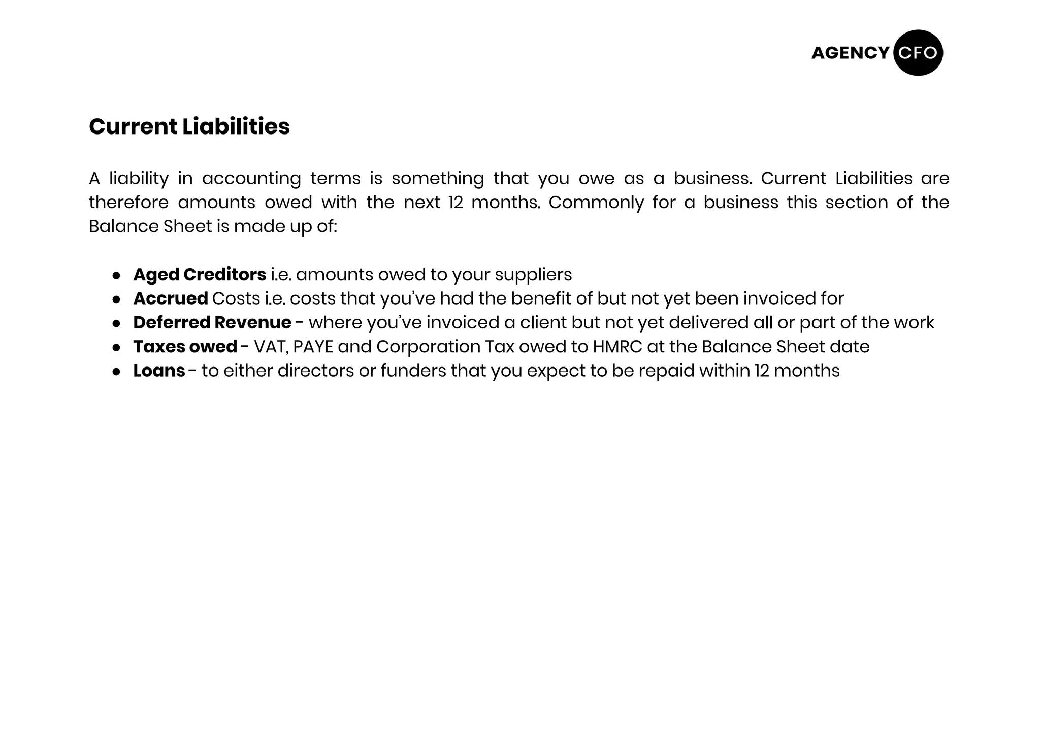 Understanding your company balance sheet | PDF
