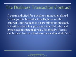 Understanding your contracts | PPTX