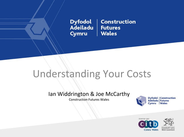 CFW - Understanding Your Costs / Open Book Costing Models | PPT