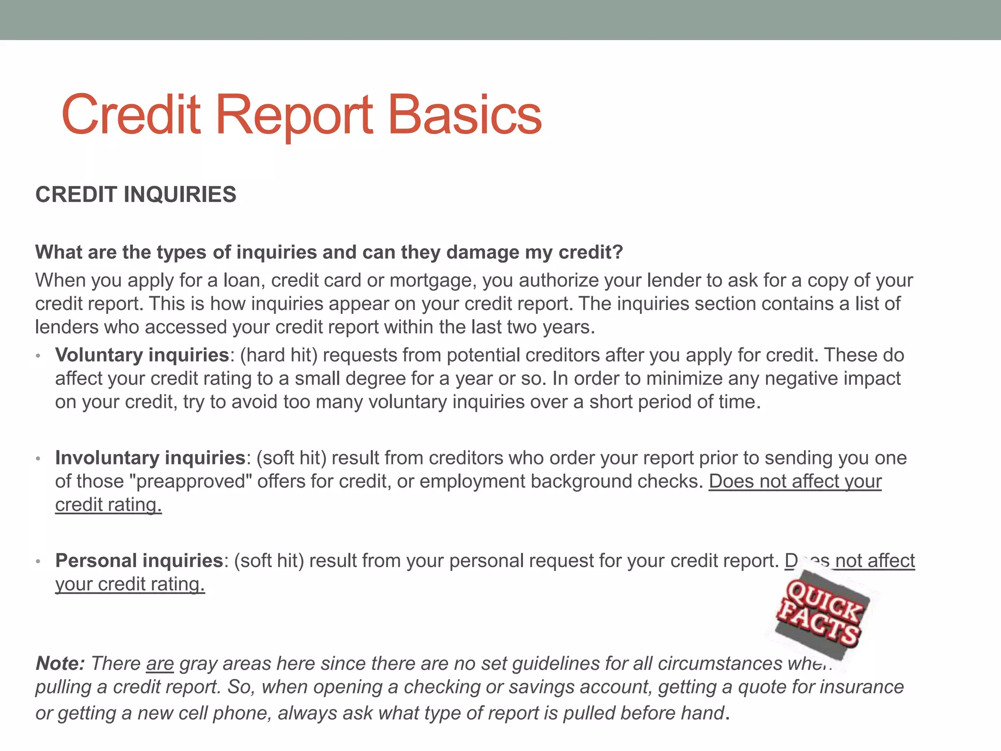 Understanding your credit report | PPTX | Credit Cards | Personal Debt