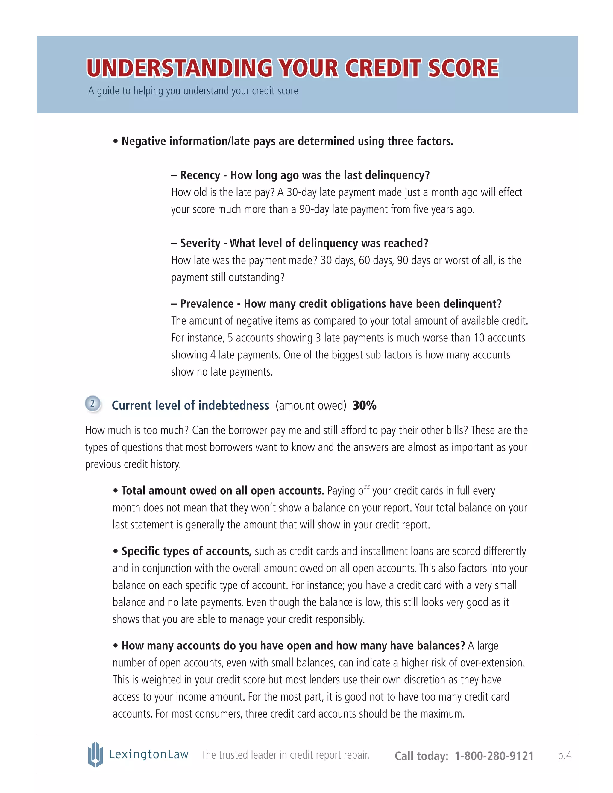 Understanding Your Credit Score | PDF | Home Financing | Personal Debt