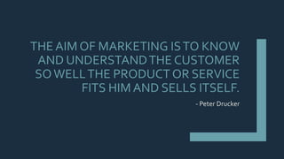 Understanding your customers | PPTX
