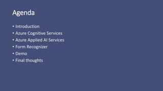 Understanding your documents with Form Recognizer.pptx