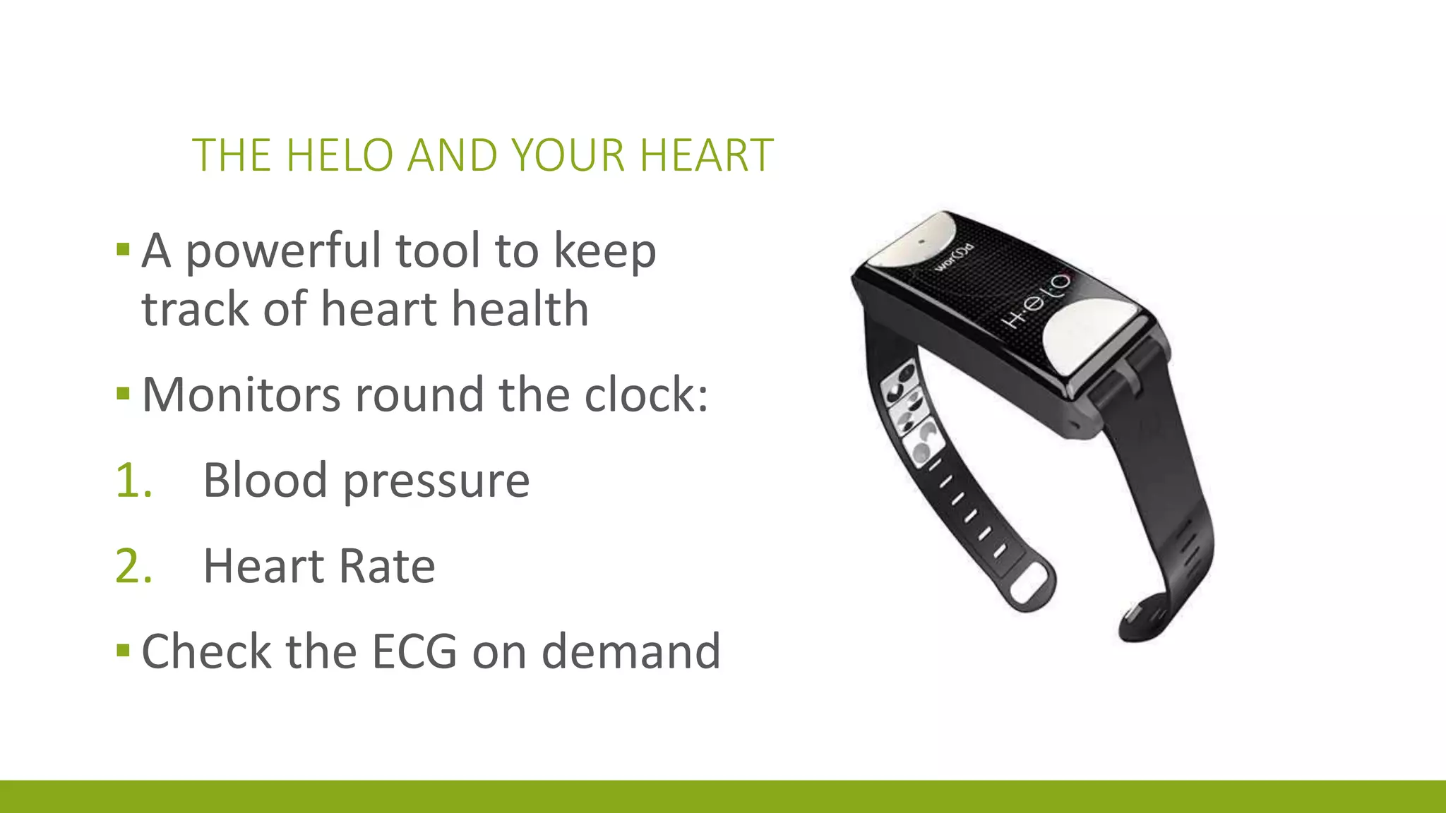 Understanding your heart health with your helo | PPTX