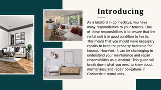 Know Your Rights: Connecticut Landlord's Maintenance and Repair ...
