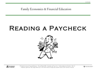 Understanding your paycheck powerpoint presentation 1.13.1 | PPT