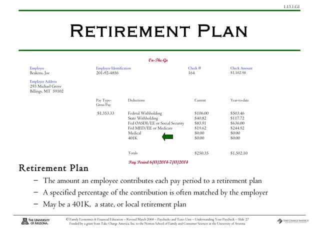 Understanding your paycheck powerpoint presentation 1.13.1 | PPT