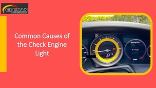 Understanding Your Porsche's Check Engine Light Common Causes and ...