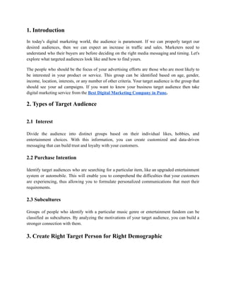 Understanding Your Target Audience_ Why Knowing Your Audience is Key to ...