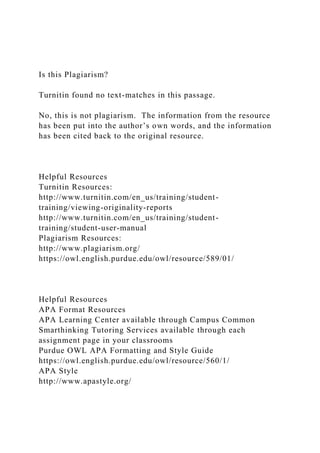 Understanding Your Turnitin ReportPresented by M.docx
