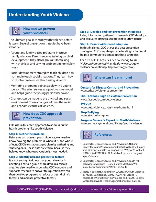 Understanding youth violence | PDF