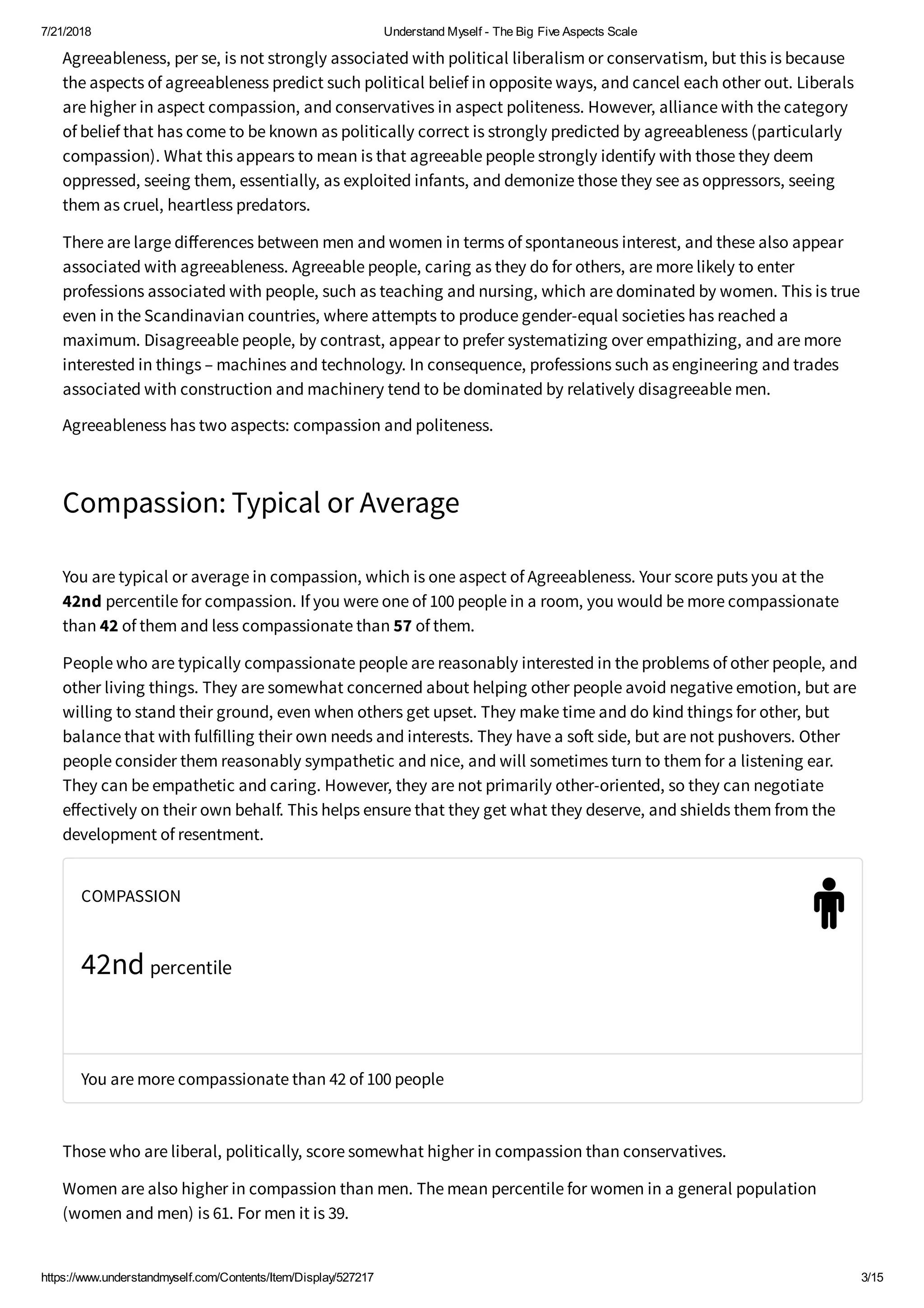 Understand Myself - The Big Five Aspects Scale- Reynir Orn Bachmann ...