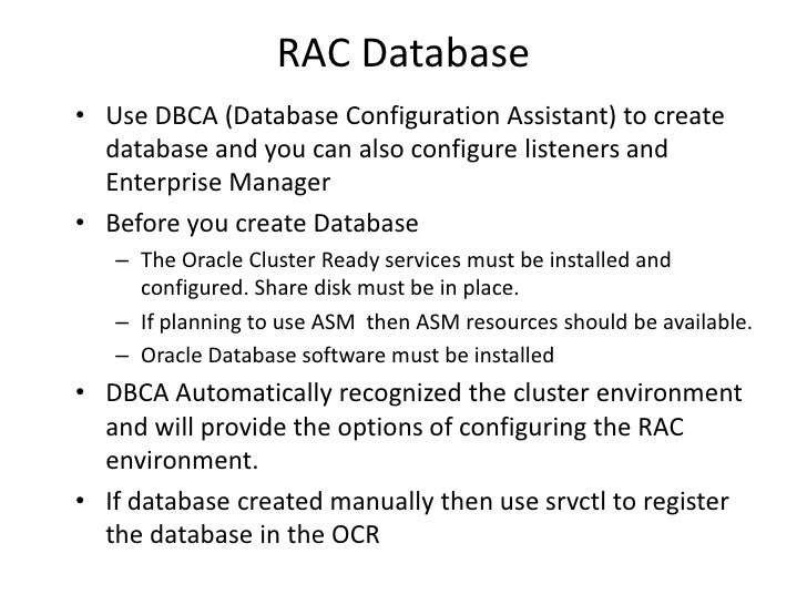 Understand oracle real application cluster Understand oracle real application cluster