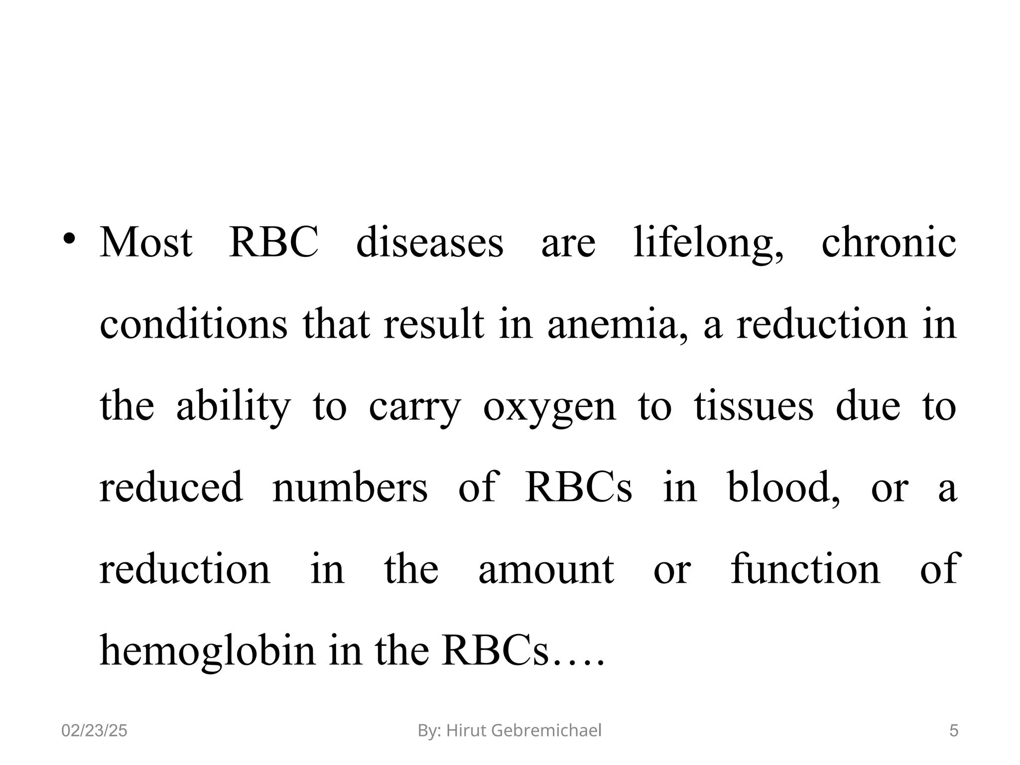 Understand RBCs morphology and inclusion bodies.ppt
