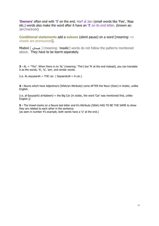 Understand speak_arabic_in_12_coloured_tables-2ndedition1 | PDF
