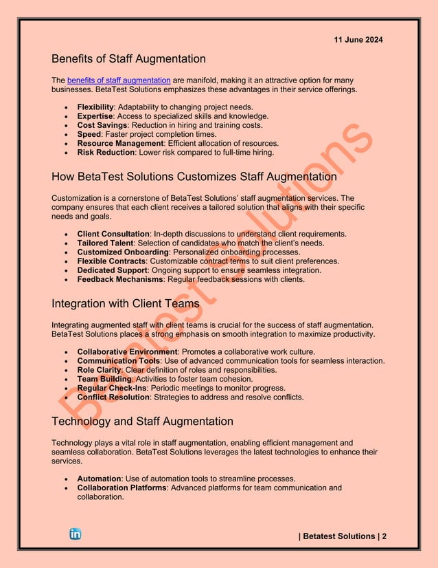 Understand the concept of Staff Augmentation BetaTest Solutions.pdf