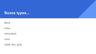 Fundamentals of Browser Rendering Css Overview PT 1 | PPTX