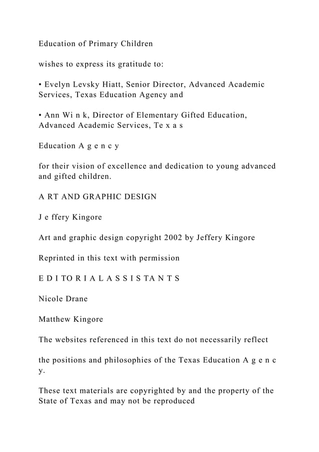 Understand the history of IDEA and the reasons f.docx