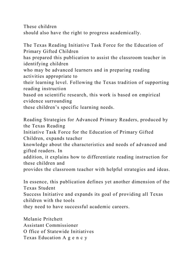 Understand the history of IDEA and the reasons f.docx