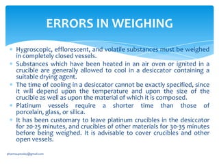 Understand the importance of each step to minimise Laboratory errors | PPTX