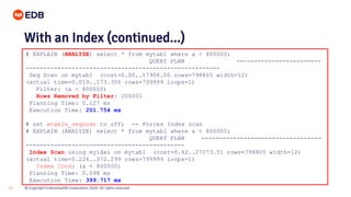 Understand the Query Plan to Optimize Performance with EXPLAIN and EXPLAIN ANALYZE | PDF