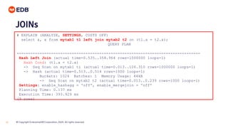 Understand the Query Plan to Optimize Performance with EXPLAIN and EXPLAIN ANALYZE | PDF ...