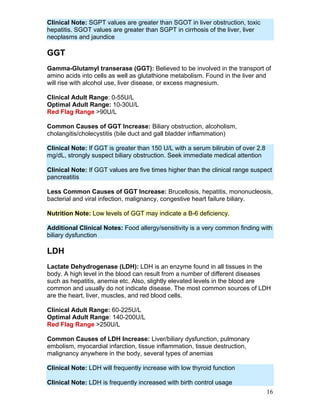 Understand your blood test report | PDF | Diabetes | Diseases and ...
