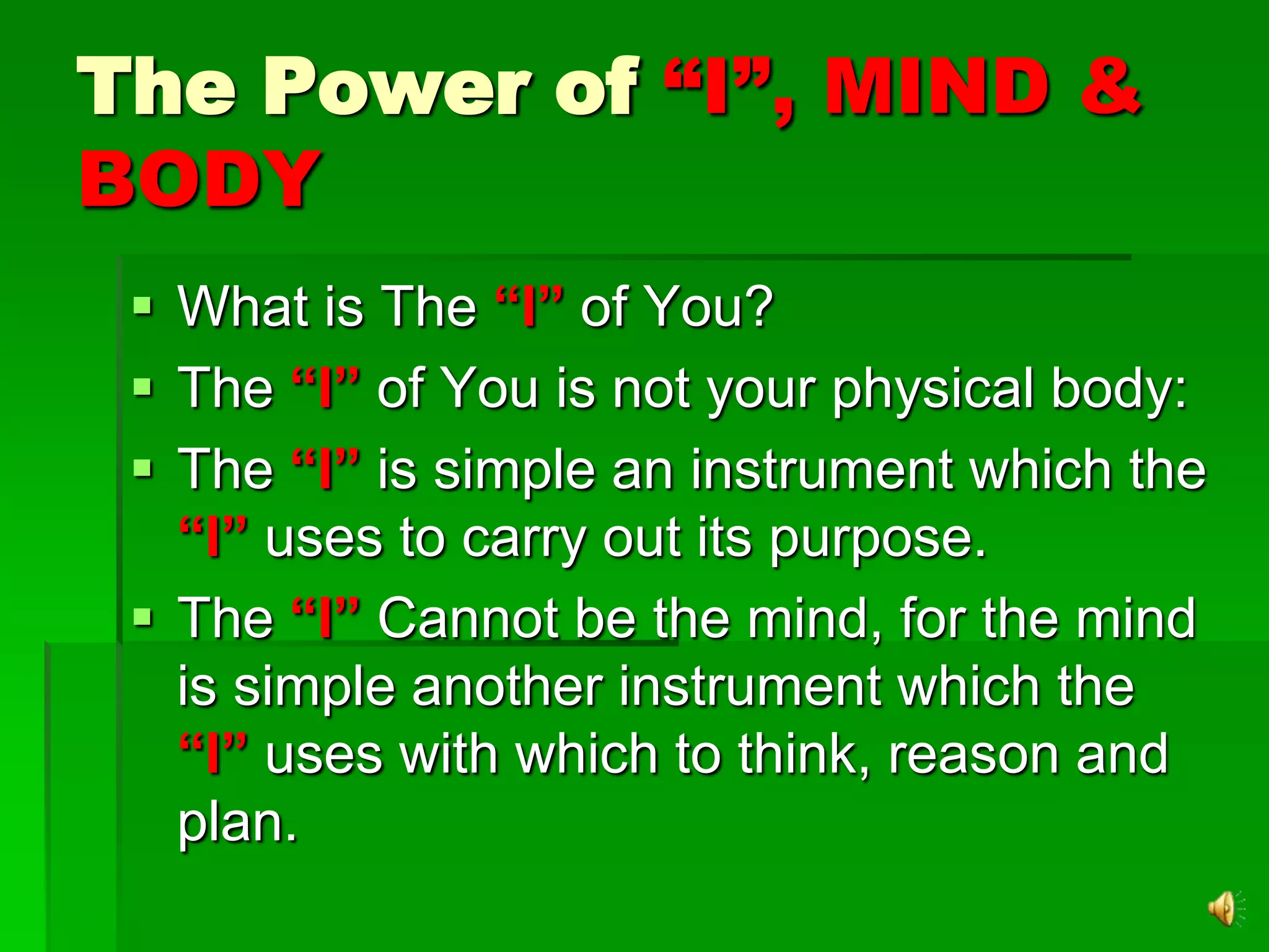 Understand your power within | PPTX