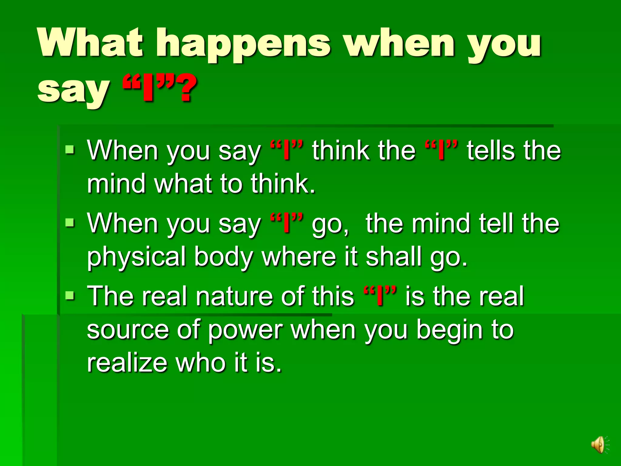 Understand your power within | PPTX