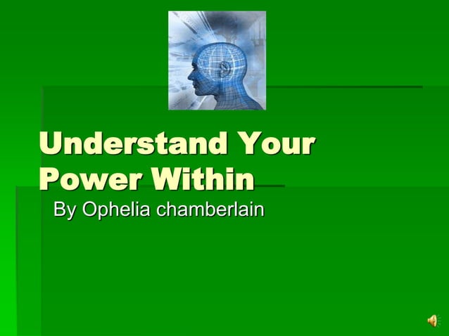 Understand your power within | PPTX | Religion & Spirituality
