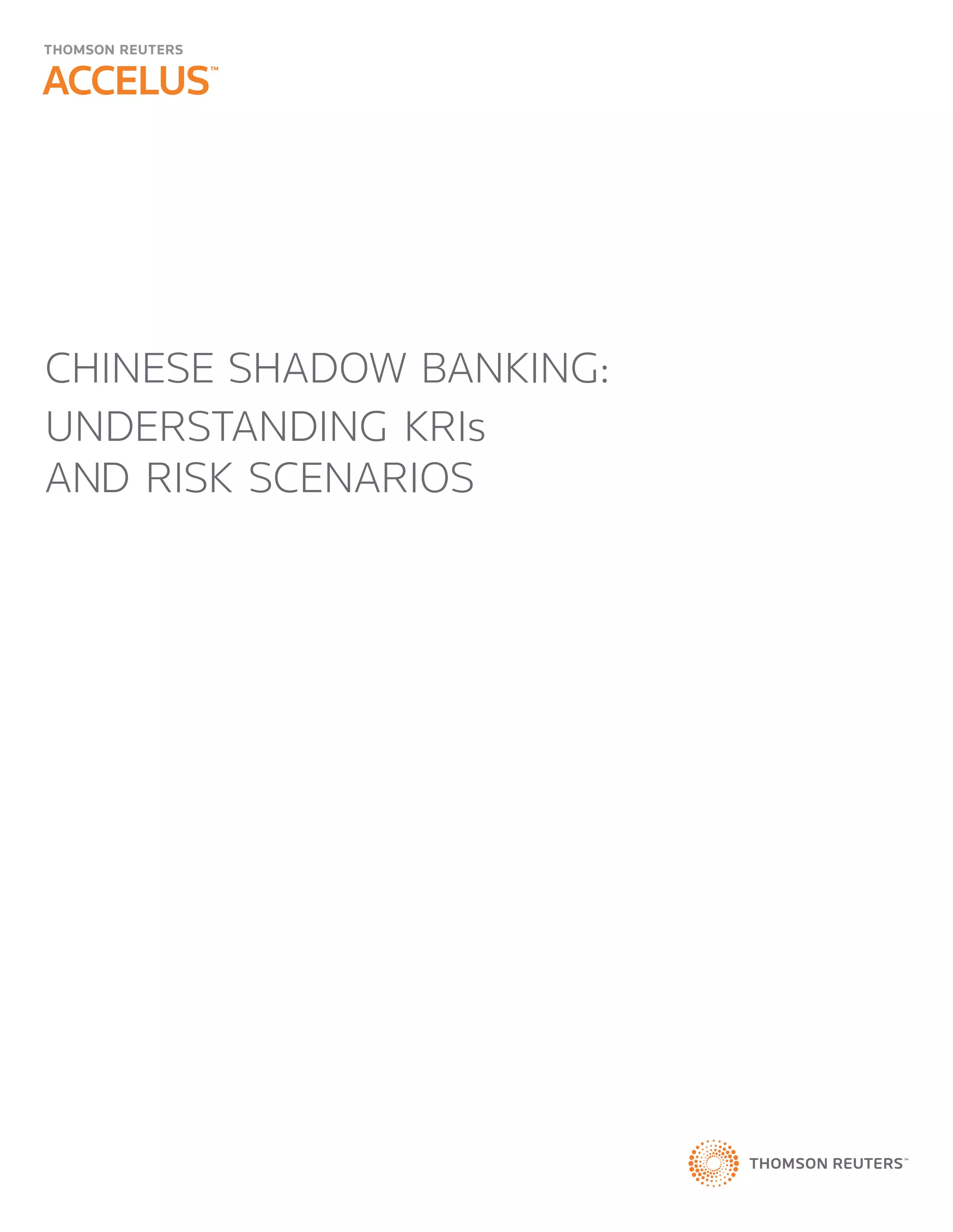 Understanding Chinese shadow banking | PDF