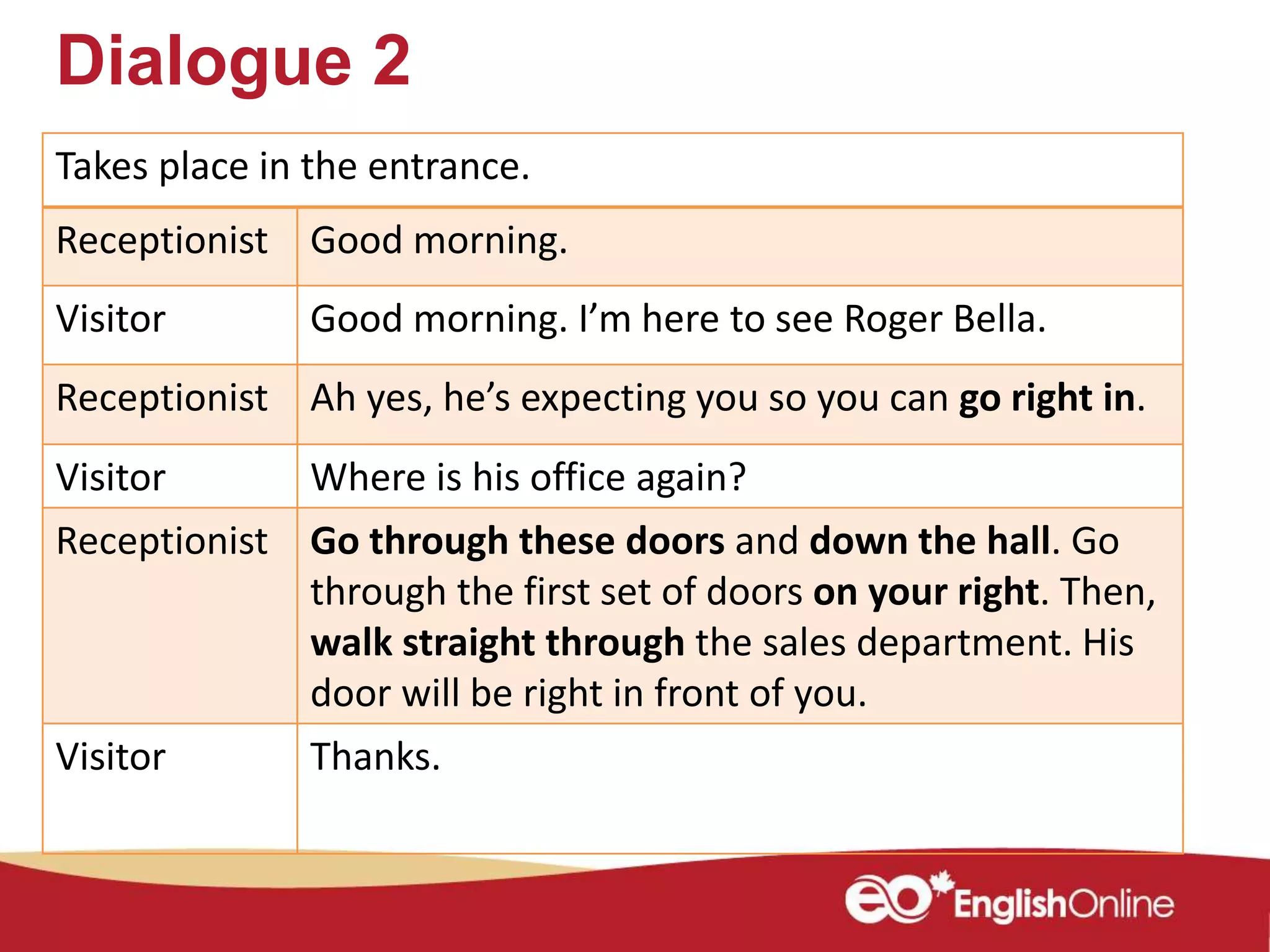 Understanding directions part 2 | PPTX