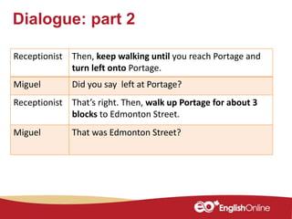 Understanding directions part 1 | PPTX | Walking | Sports