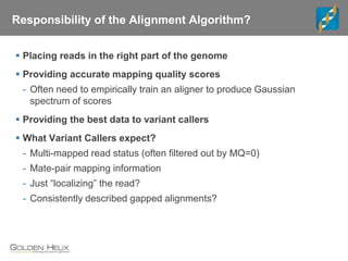 Under the Hood of Alignment Algorithms for NGS Researchers | PPTX | Programming Languages ...